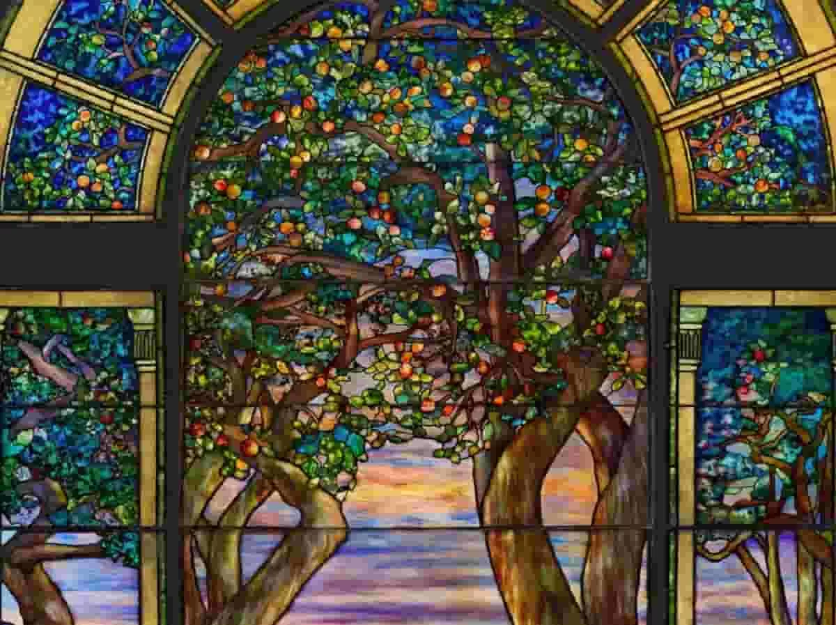 Tiffany Studios Stained Glass: The Danner Memorial Window Breaks ...